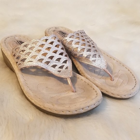 White Mountain Cliffs | Shoes | White Mountain Cliffs Wedge Embellished ...